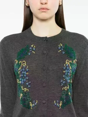 AO YES Bead-embellished Cardigan