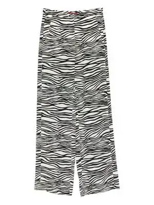 Max Mara Zebra-print Trousers