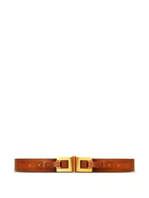 Elisabetta Franchi Logo-detail Belt - Brown