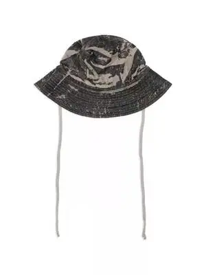 Rick Owens Gilligan Bucket Hat - Black