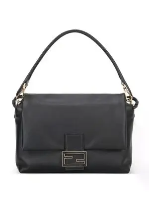 Fendi Mamma Baguette Shoulder Bag - Black