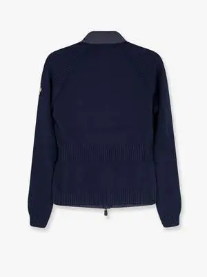 Moncler Padded Stretch Viscose Blend Cardigan