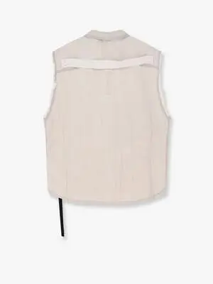 Rick Owens Sleeveless Denim Jacket