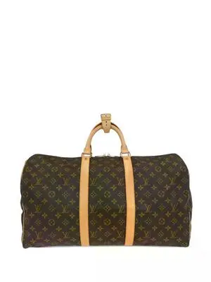 LOUIS VUITTON 2002 50 Keepall Monogram Duffle Bag