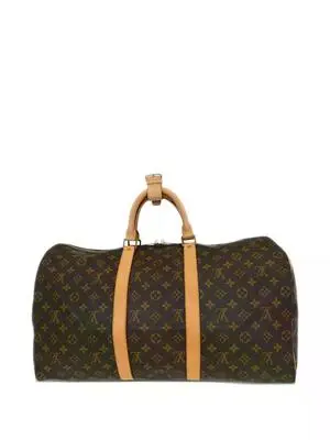 LOUIS VUITTON 2002 50 Keepall Monogram Duffle Bag