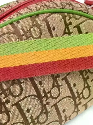 Dior 2004 Diorissimo Canvas Shoulder Bag