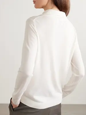 ALLUDE Wool Cardigan