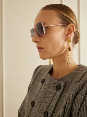 Chloé Judy Round-frame Sunglasses