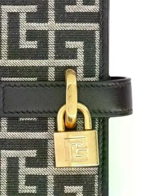 Balmain Monogram Padlock Wallet