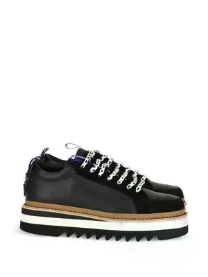 Moschino Platform Panelled Sneakers