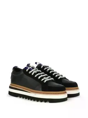 Moschino Platform Panelled Sneakers
