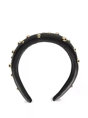 Red Valentino Studded Headband - Black