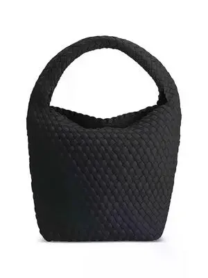 MARREA Woven Bucket Tote Bag