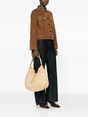 Polo Ralph Lauren Polo Id Woven Shoulder Bag - Neutrals