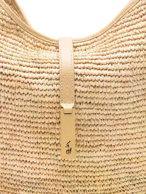 Polo Ralph Lauren Polo Id Woven Shoulder Bag - Neutrals