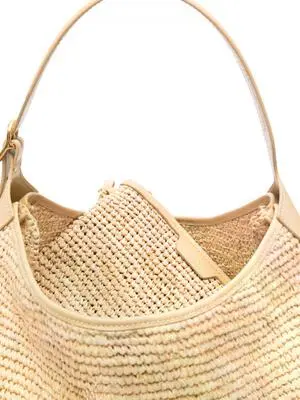 Polo Ralph Lauren Polo Id Woven Shoulder Bag - Neutrals