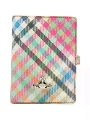 VIVIENNE WESTWOOD Plaid Passport Holder - Multicolour