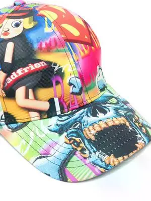 BADFRIEND Printed Cap