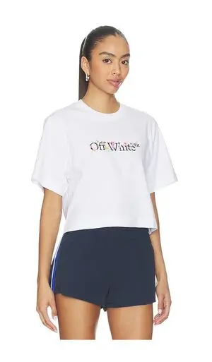 Off-White Bookish Glowing Flower Tee