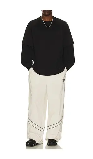 Nike Track Pants In Cream