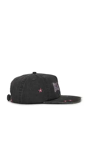 NAHMIAS Flower Groms Cap - Black