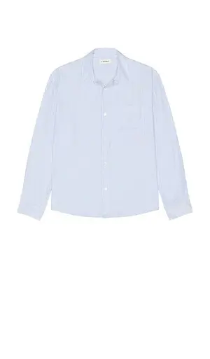 FRAME Relaxed Shirt In Blue
