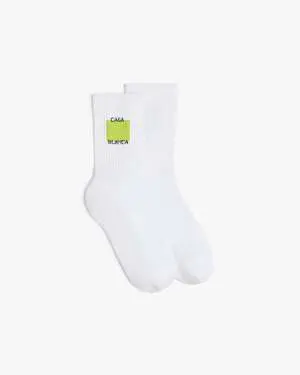 Casablanca Logo Square Socks - Multicolor