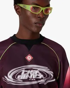 Casablanca Aubergine Gradient Football Jersey