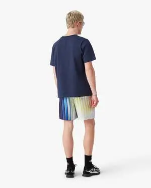 Casablanca Navy Shockwave Short Sleeve T-shirt - Multicolor