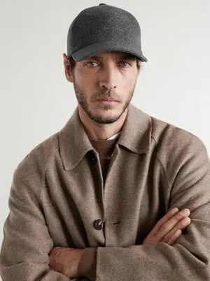 Loro Piana Baseball Cap - Gray