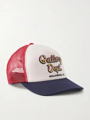 GALLERY DEPT. Logo-print Foam And Mesh Trucker Cap - White