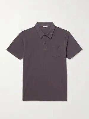 Sunspel Slim Fit Polos For Men