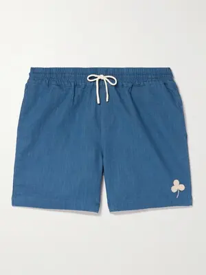Portuguese Flannel Straight Leg Shorts For Men