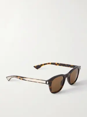 Saint Laurent Panthos Round-frame Sunglasses