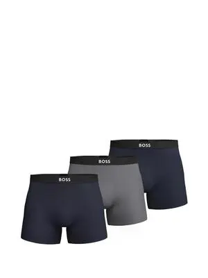 BOSS Logo-waistband Boxers - Blue