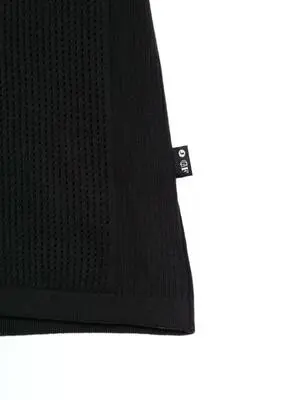 Gianfranco Ferre 1990s Perforated T-shirt