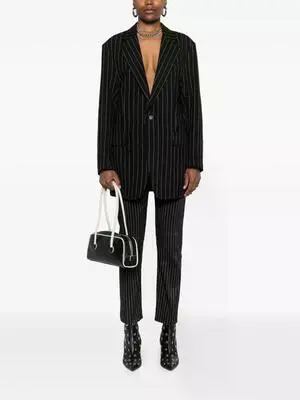 R13 Buttoned Pinstripe Blazer