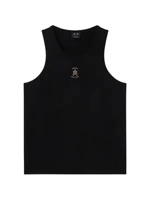 Armani Exchange Logo-embroidered Tank Top