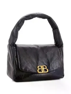 Balenciaga Monaco Large Padded Leather Shoulder Bag
