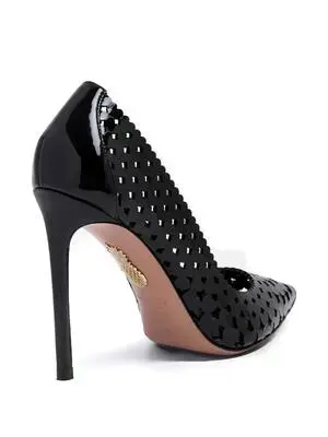 AQUAZZURA Amourose Pointed-toe Pumps