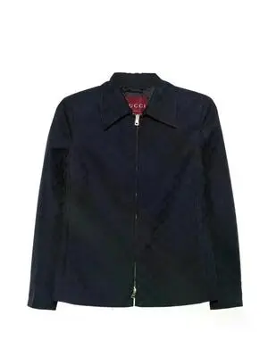 Gucci Logo-pattern Zip Jacket