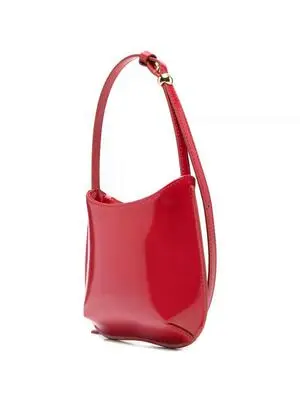 Jacquemus The Small Bisou Top-zip Shoulder Bag - Red