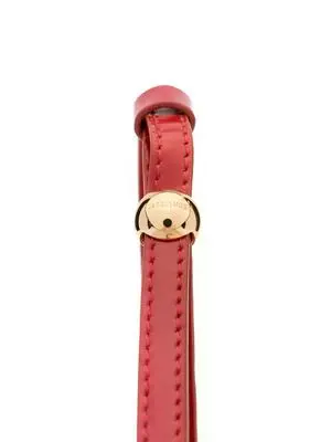 Jacquemus The Small Bisou Top-zip Shoulder Bag - Red