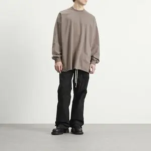 Rick Owens Long Sleeve Tommy T T-shirt - Dust