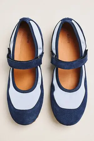 Maeve Mary Jane Sneaker Flats - Blue