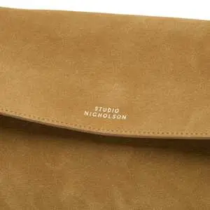 Studio Nicholson Shiboru Shoulder Bag - Cuoio