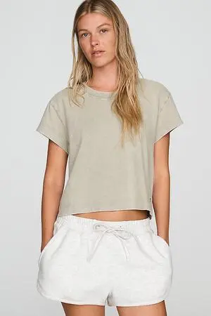 PILCRO Knit Project Billie T-shirt - Moss