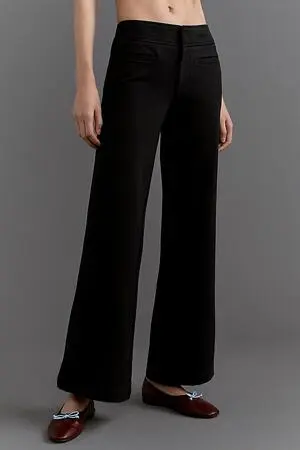 Maeve Retro Ponte Flare Pants
