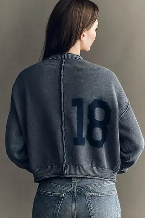 PILCRO V-neck Cardigan Sweater