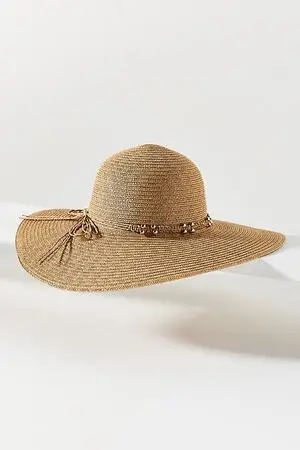 San Diego Hat Candy Braid Trim Floppy Hat